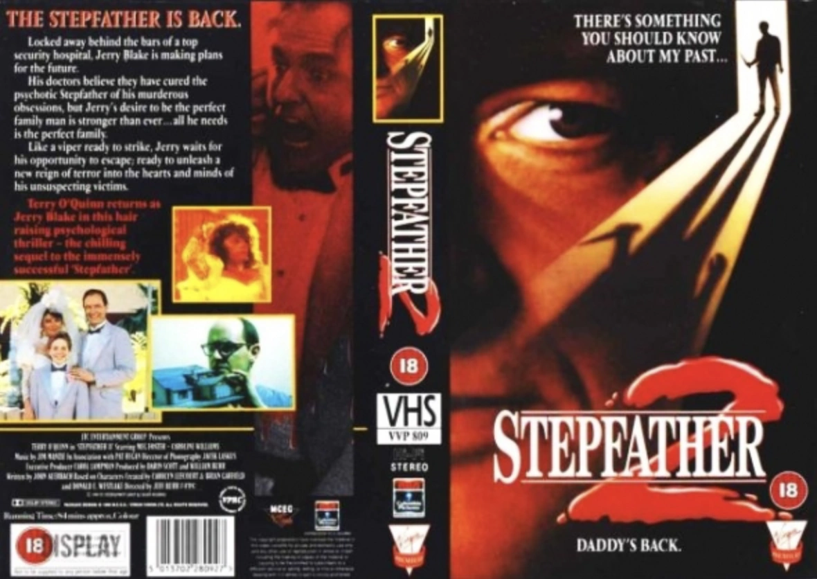 Opening to Stepfather 2 (1989) UK Rental VHS (1991) | Fanmade Home ...
