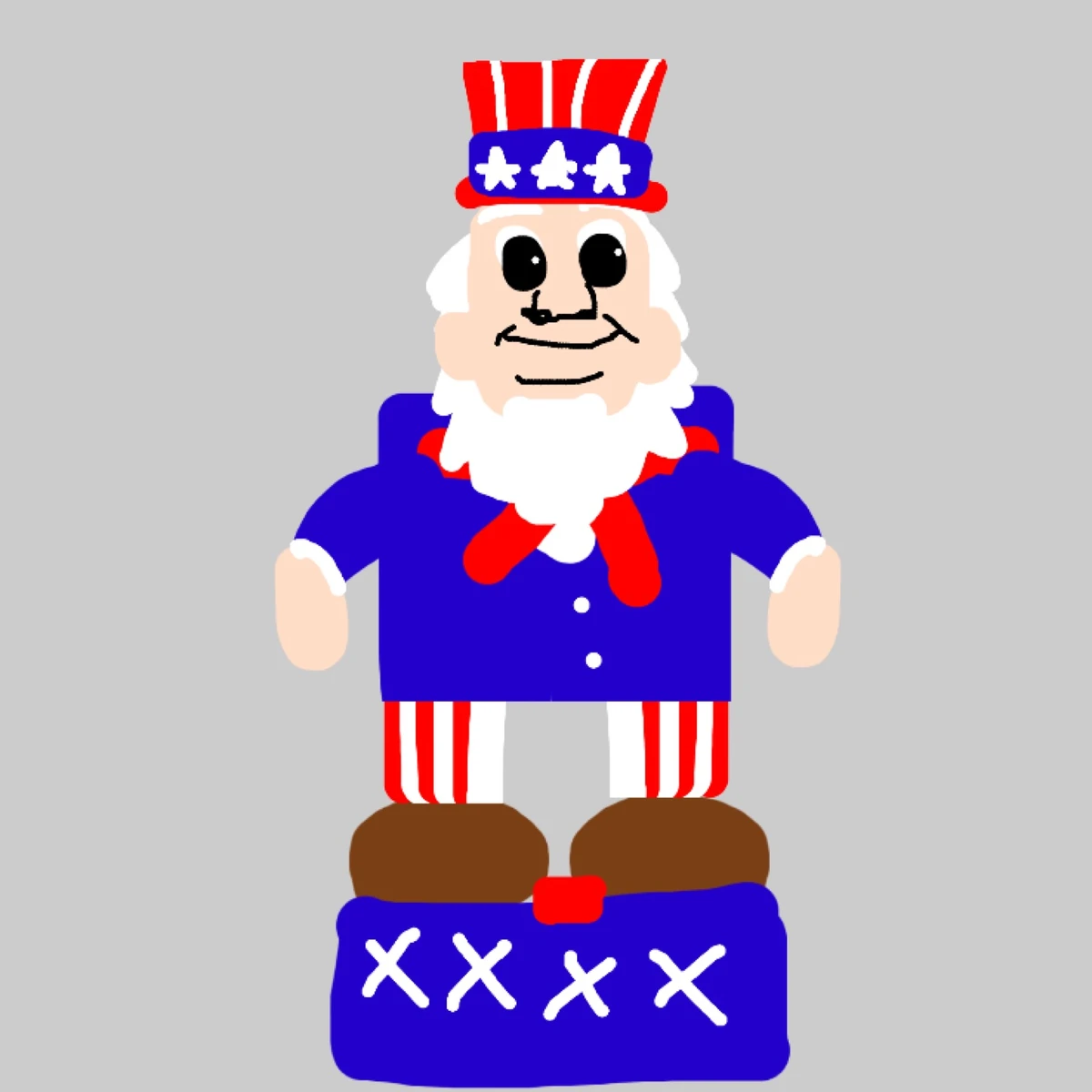 Hip Swinging Uncle Sam | Fanmade Modern & Classic Gemmy Items Wiki | Fandom