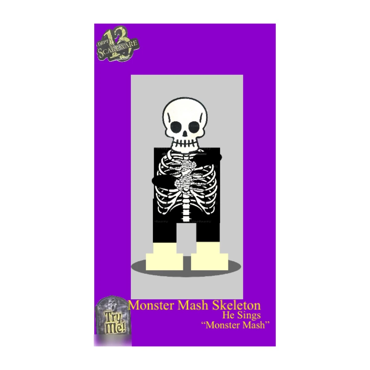 Monster Mash Skeleton | Fanmade Modern & Classic Gemmy Items Wiki | Fandom