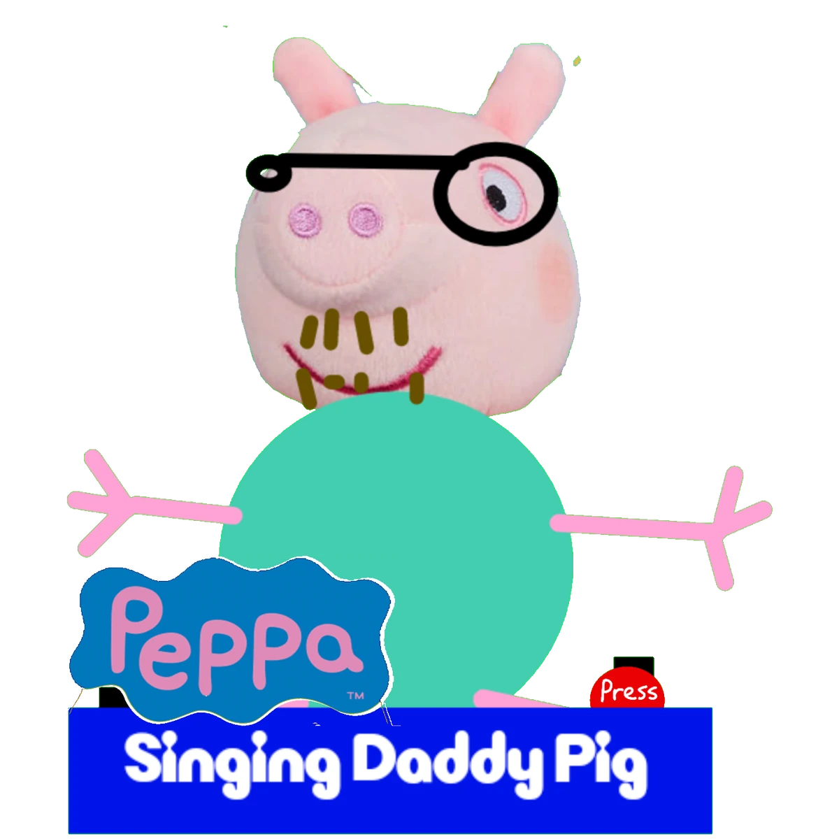 Singing Daddy Pig (Just Play) | Fanmade Toys That Make Noise Wiki | Fandom