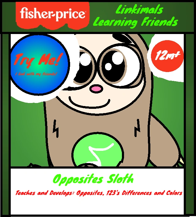Opposites Sloth | Fanmade Toys That Make Noise Wiki | Fandom