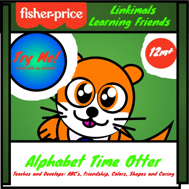 Alphabet Time Otter | Fanmade Toys That Make Noise Wiki | Fandom