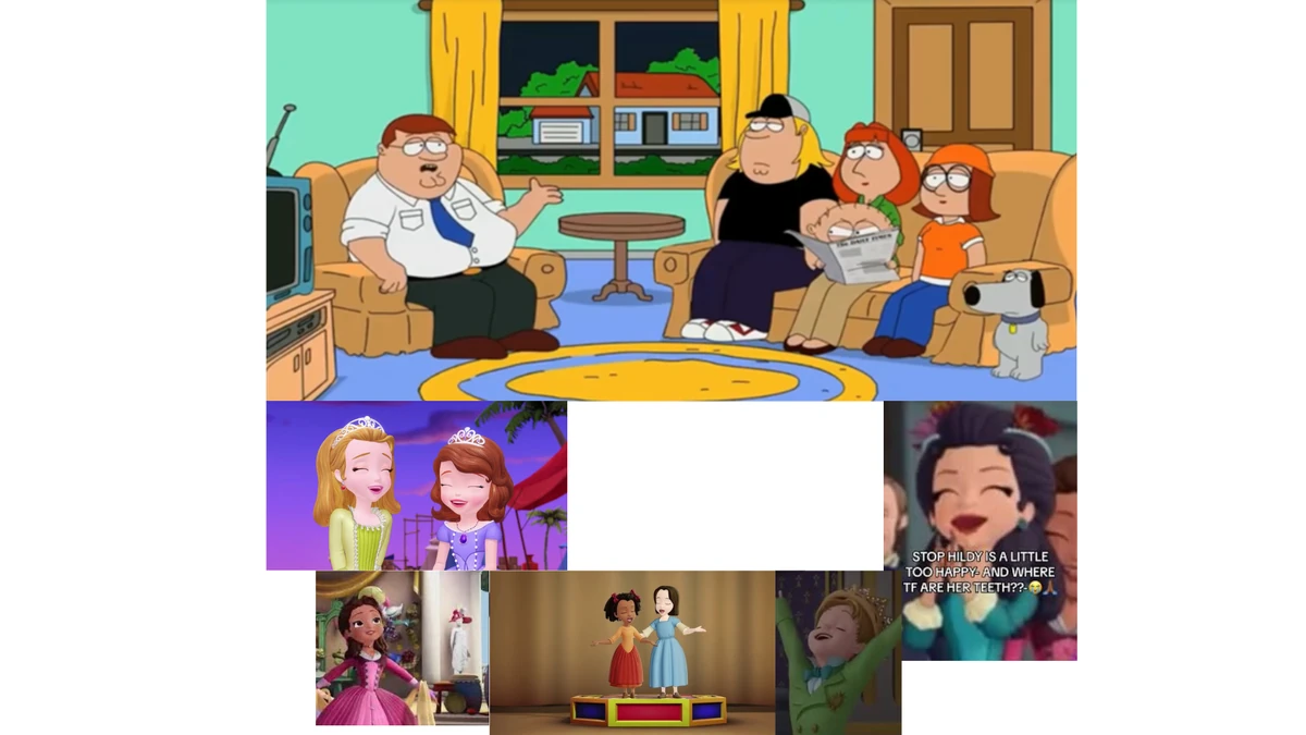 Sofia The First Team Laughs At South Parks Family Guy | Fanmade TV ...