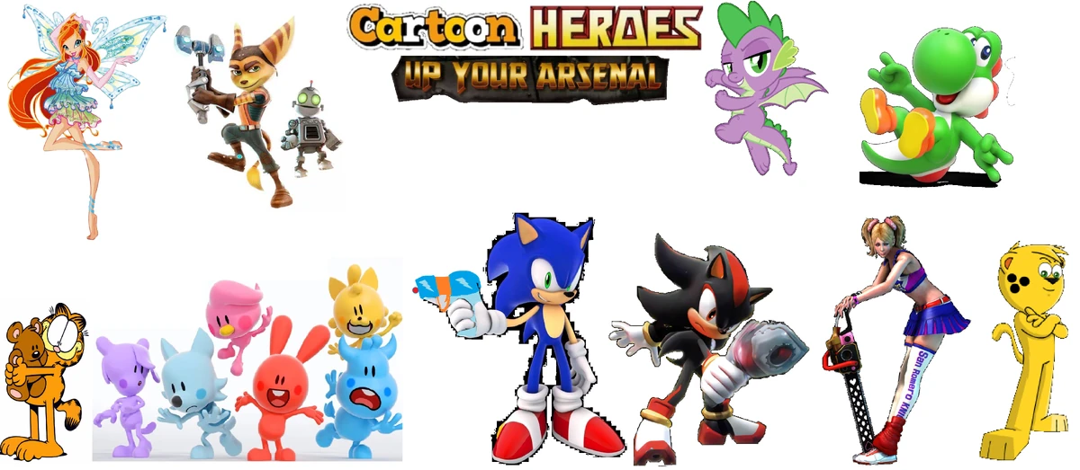 Cartoon Heroes: Up Your Arsenal | Wiki Fanmade Video Games | Fandom