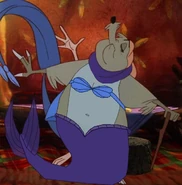 Princess Cholena, her brothers, and her aunts in their mermaid forms ...