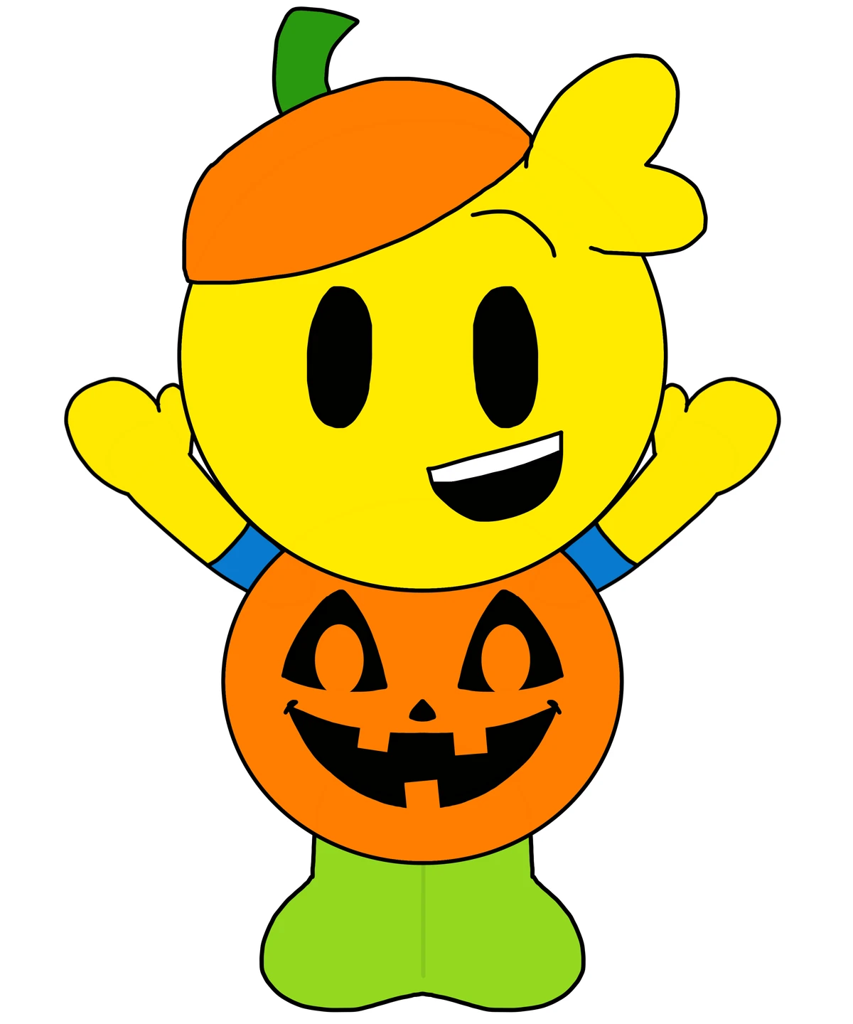 Airblown Inflatable Halloween Nooby Pumpkin Suit | Fanmade Gemmys Wiki ...
