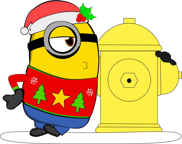 Airblown Inflatable Minions Mistletoe Mischief Scene | Fanmade Gemmys ...