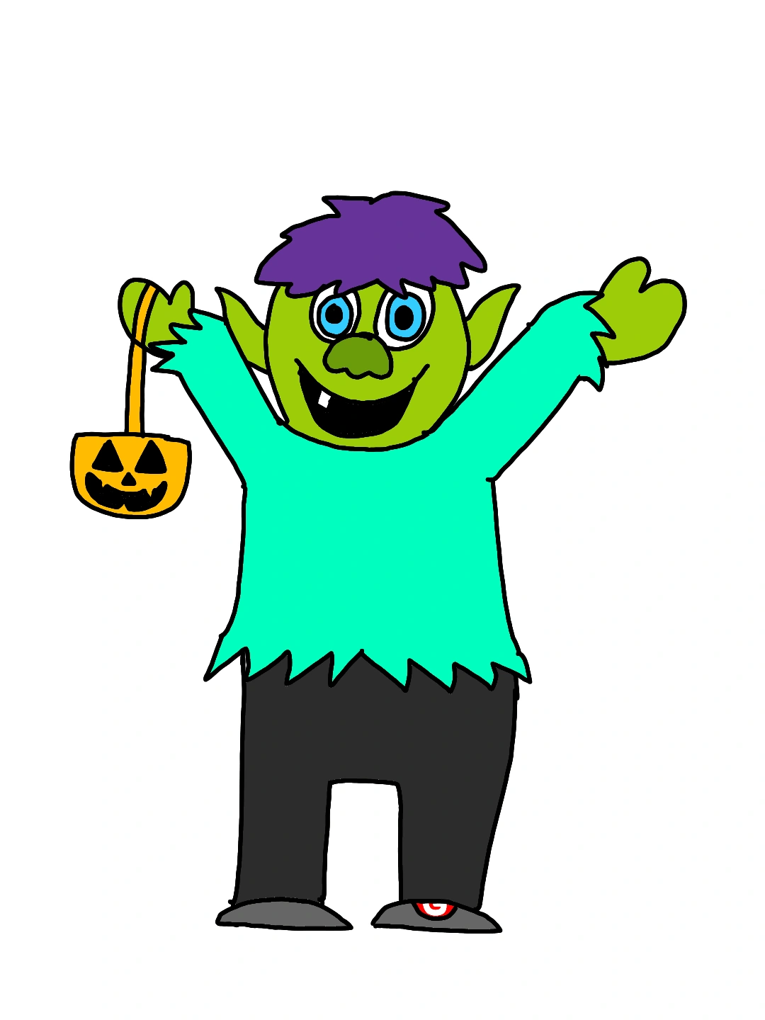 Happy Shuffler Party Monster | Fanmade Gemmys Wiki | Fandom