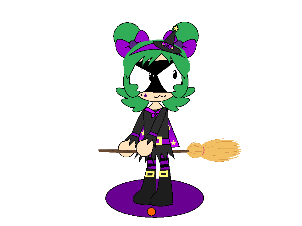 Halloween broomstick riding evil pea | Fanmade Gemmys Wiki | Fandom