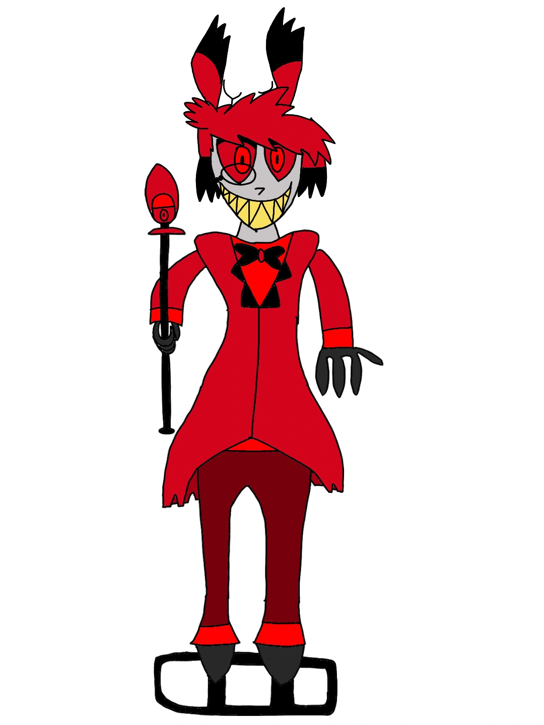 Life Size Animated Alastor | Fanmade Gemmys Wiki | Fandom