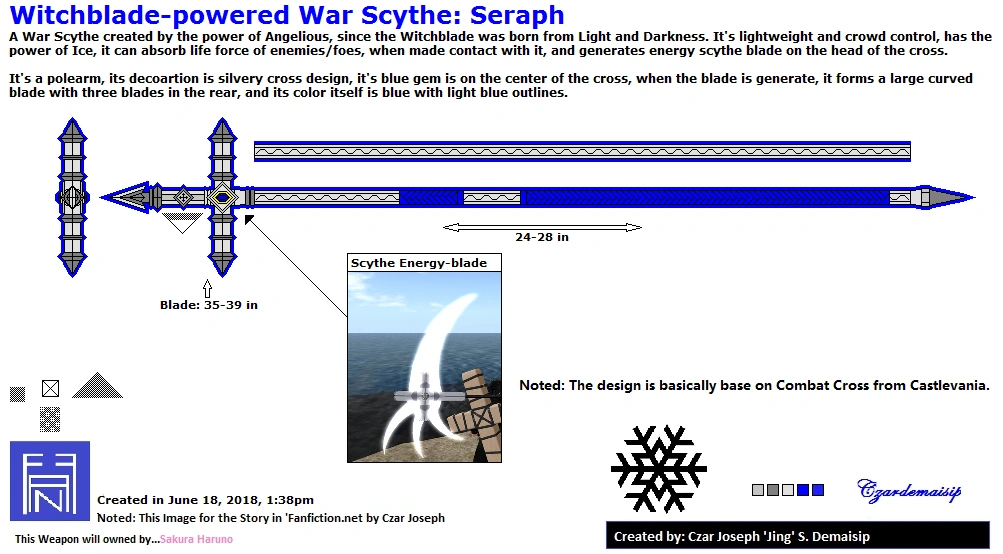 Seraph (Witchblade Weapon Manifest) | Fanon Fanfiction Wikia | Fandom