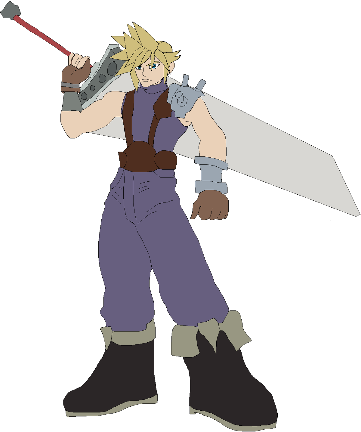 Cloud (SSB20) | Fanon Smash Bros. Wiki | Fandom