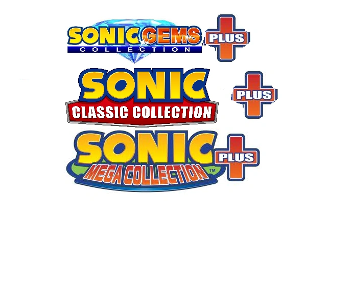 Sonic gems collection + sonic classic collection + sonic mega ...