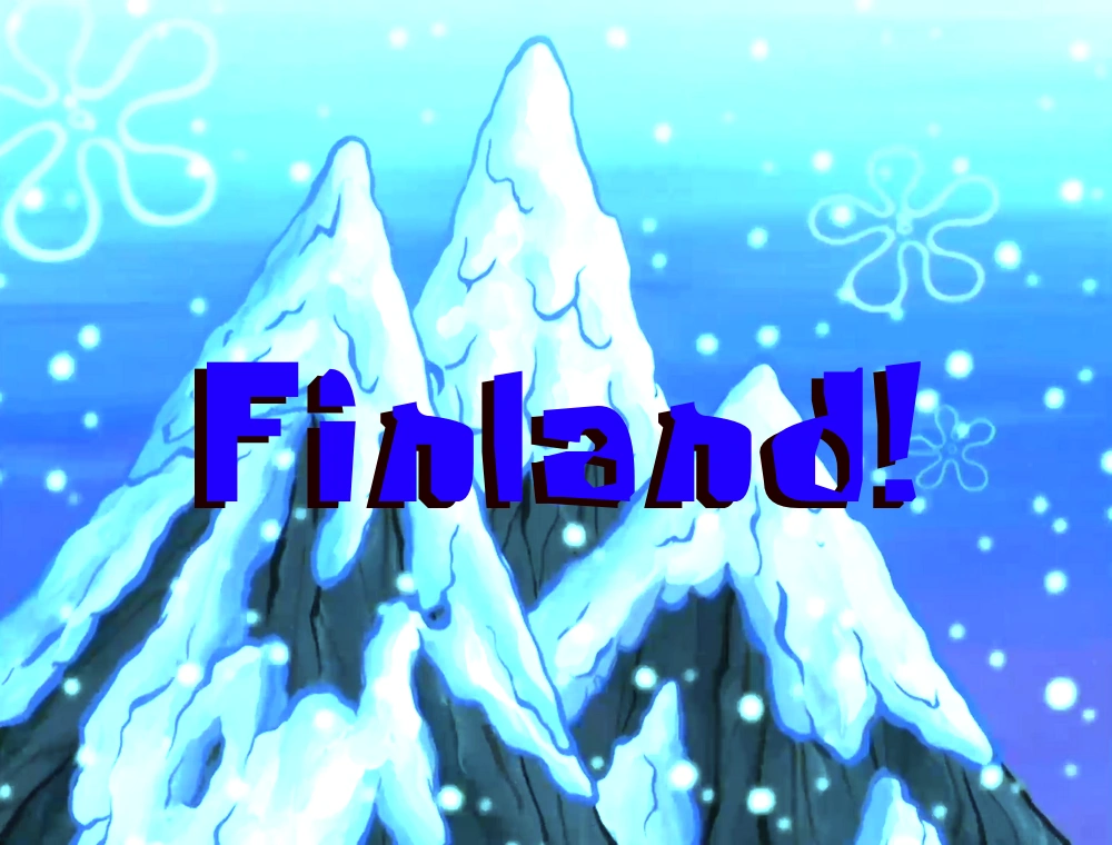 Finlandio! | Fanon spongebob kańciastoporty Wiki | Fandom