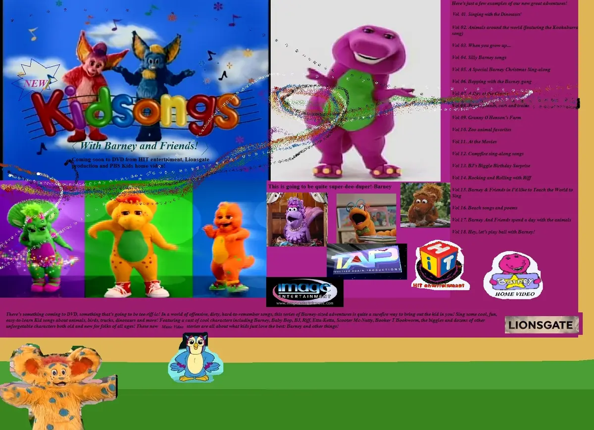 The Barney kidsongs super show idea 1 | Fanon Wiki | Fandom