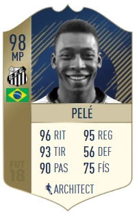 Pelé Card (Icon 98 MP) | Fútbol Fanon Wiki | Fandom
