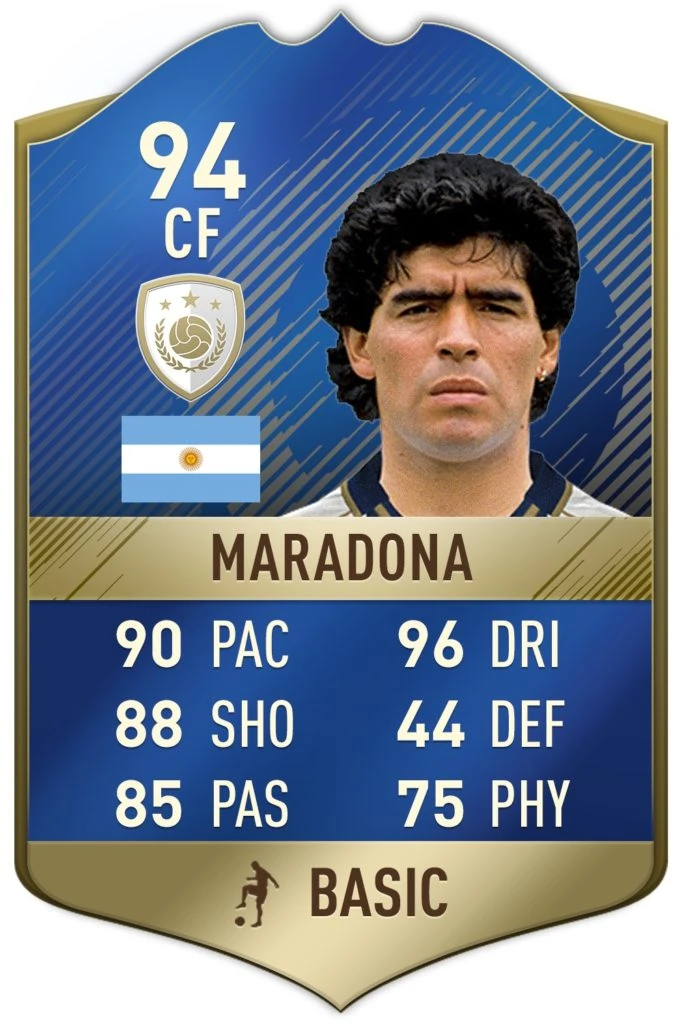 Maradona Card FIFA 18 (94) | Fútbol Fanon Wiki | Fandom