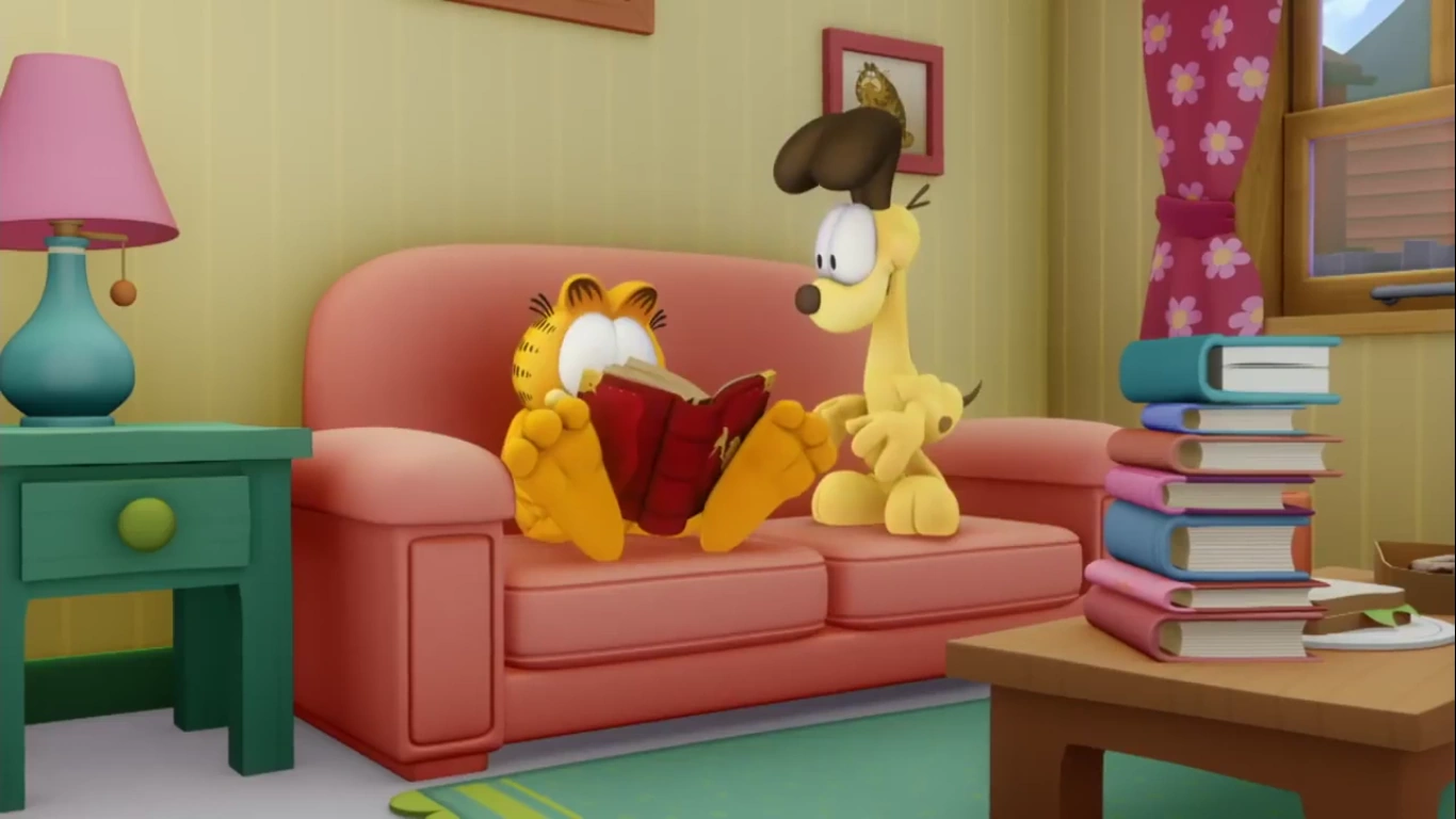 Garfield Und Jon Und Odie