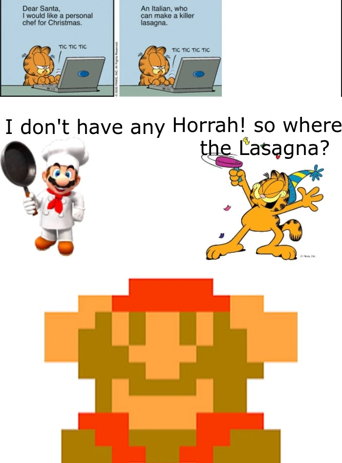 Mario vs. Garfield | Garfield Fanon Wiki | Fandom