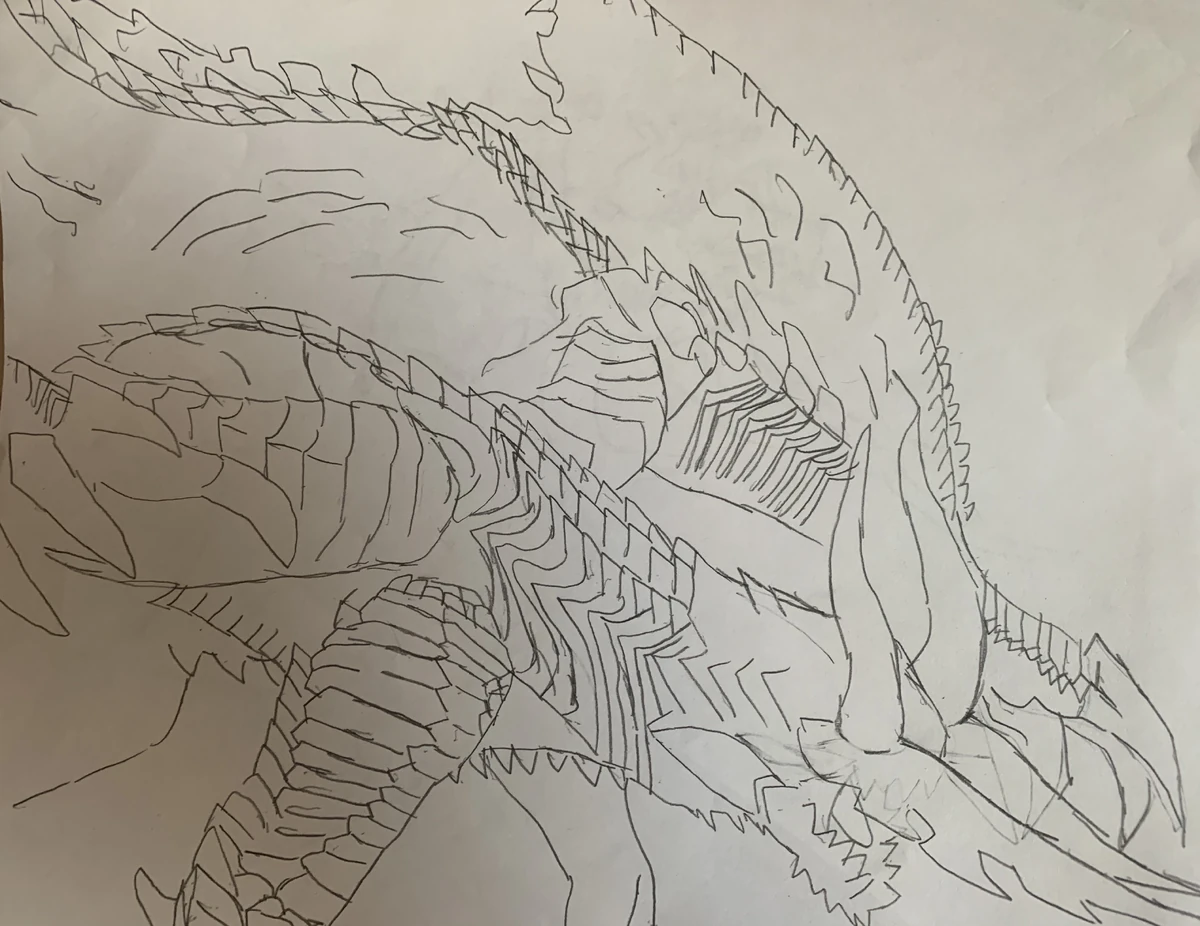 how to draw gore magala