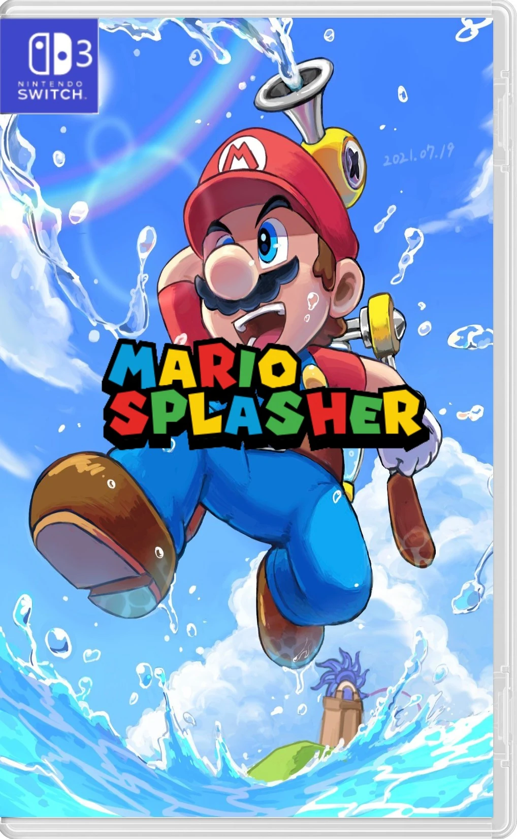 Mario Splasher | Wiki FanonVideogames | Fandom