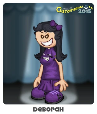 Deborah- The Dark Child | Fan Papa Louie Customers Wiki | Fandom