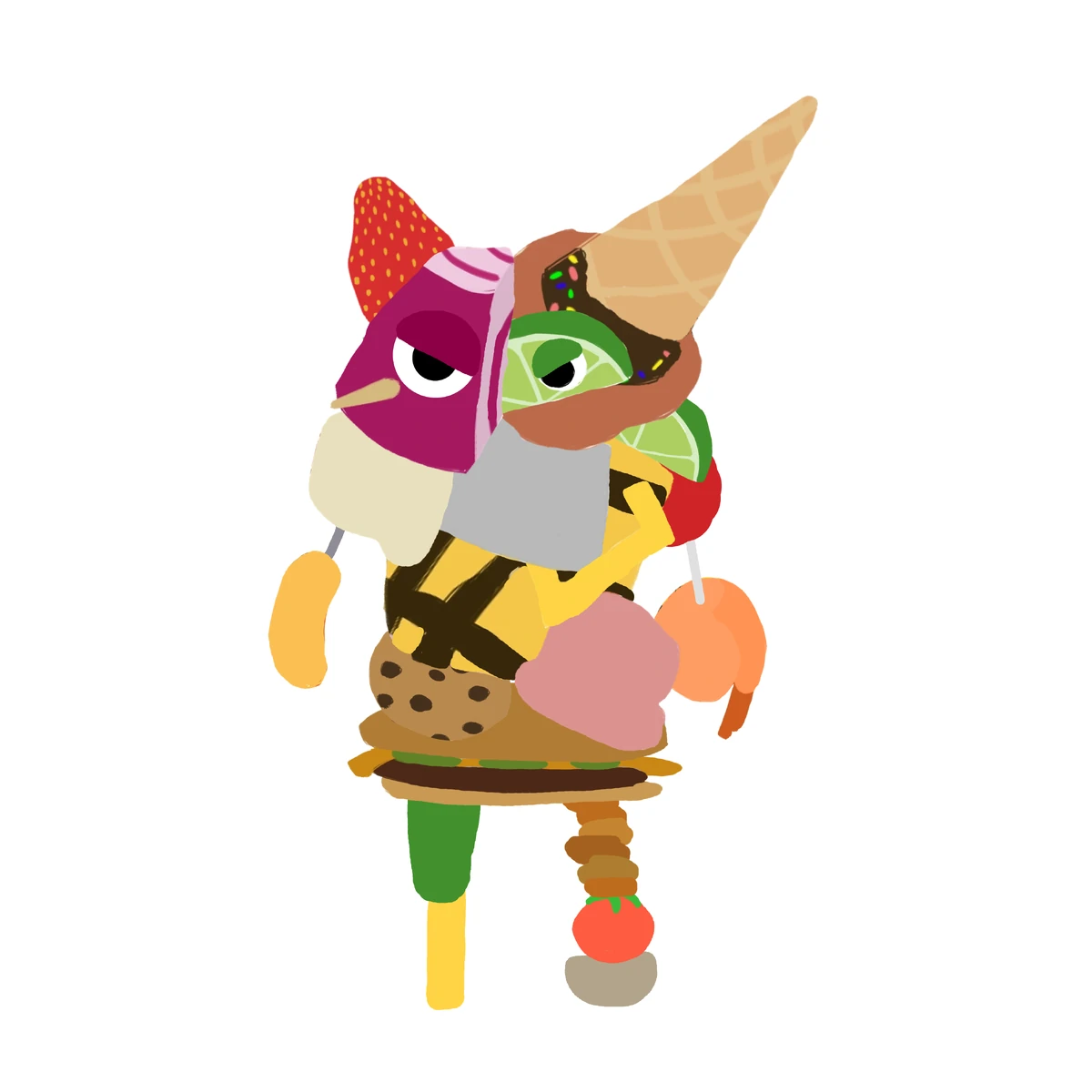 Snaxquatch (Catchable) | Fansnax Wiki | Fandom