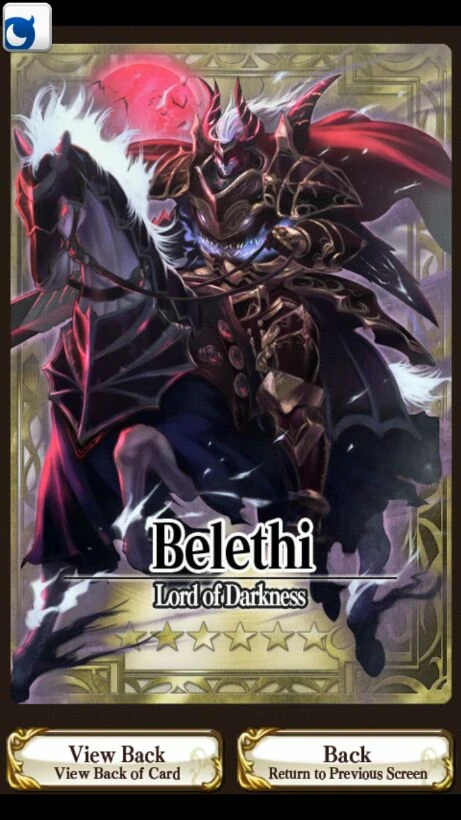 Belethi the Lord of Darkness | Fantasica Wiki | Fandom