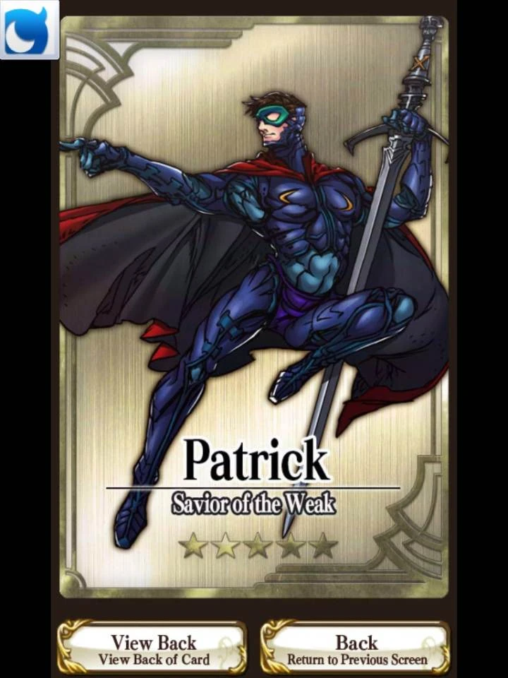 Patrick the Savior of the Weak | Fantasica Wiki | Fandom