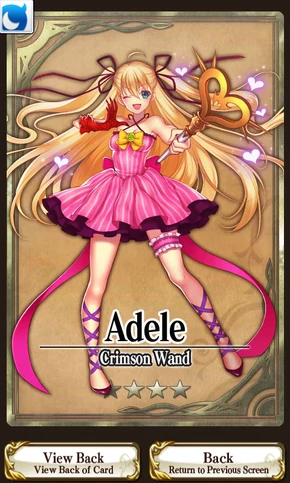 Adele the Crimson Wand | Fantasica Wiki | Fandom