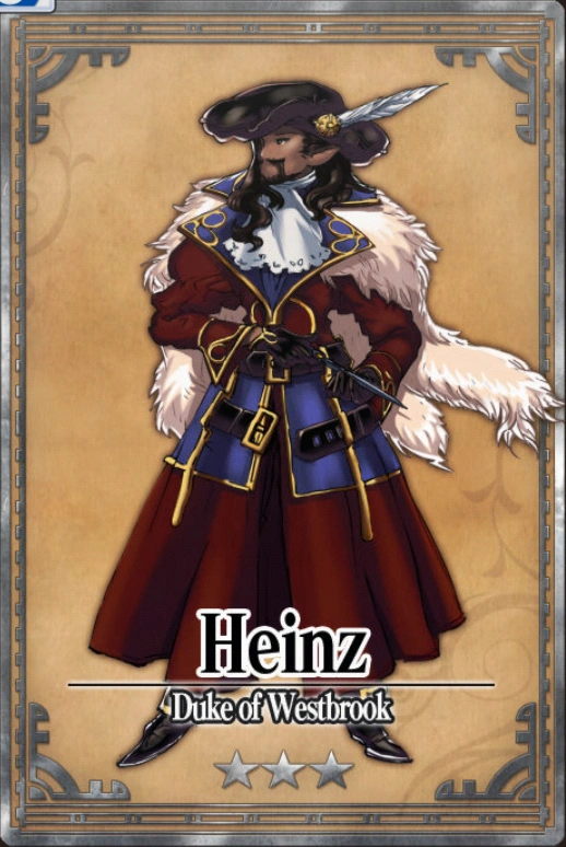 Heinz The Duke of Westbrook | Fantasica Wiki | Fandom