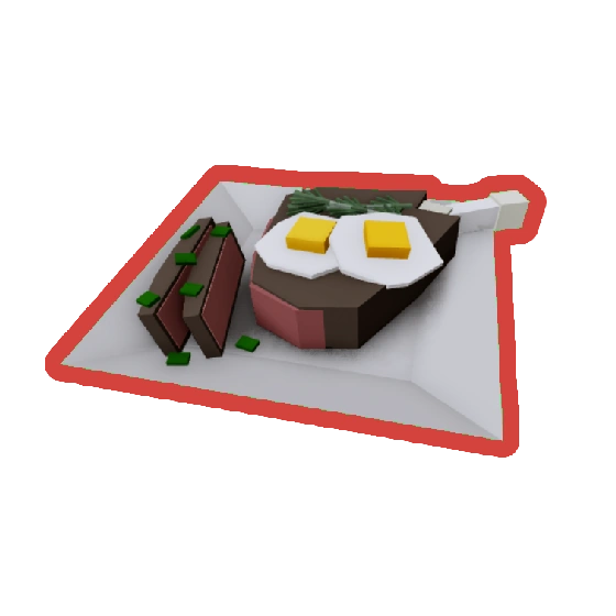 Steak and Eggs | Fantastic Frontier Lootbox Bot Wiki | Fandom