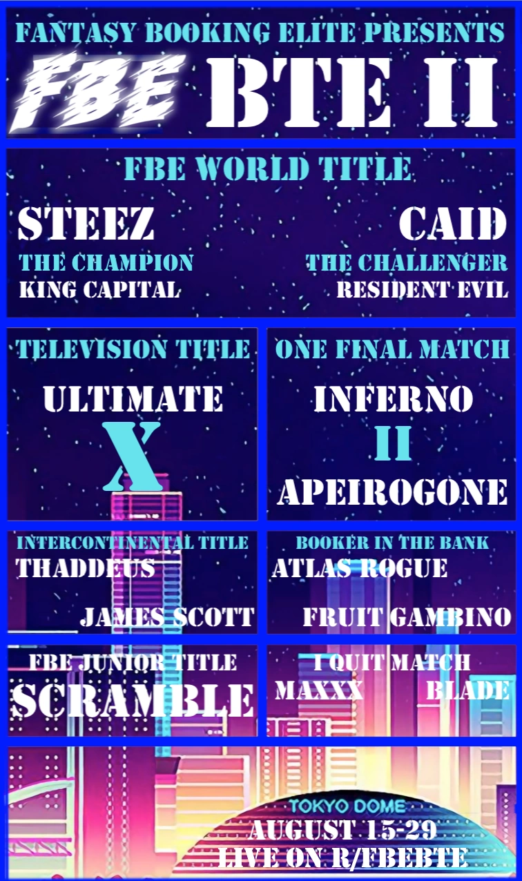 BTE II | Fantasy Booking Elite Wiki | Fandom