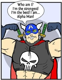 Alpha Man / Objectifier / Male Gaze Man | Fantasy Capes Wiki | Fandom