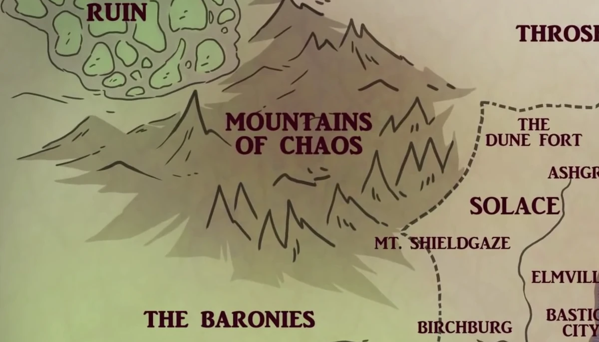 The Mountains of Chaos | Dimension 20 Wiki | Fandom