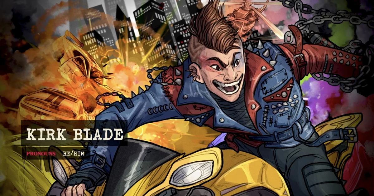 Kirk Blade | Dimension 20 Wiki | Fandom