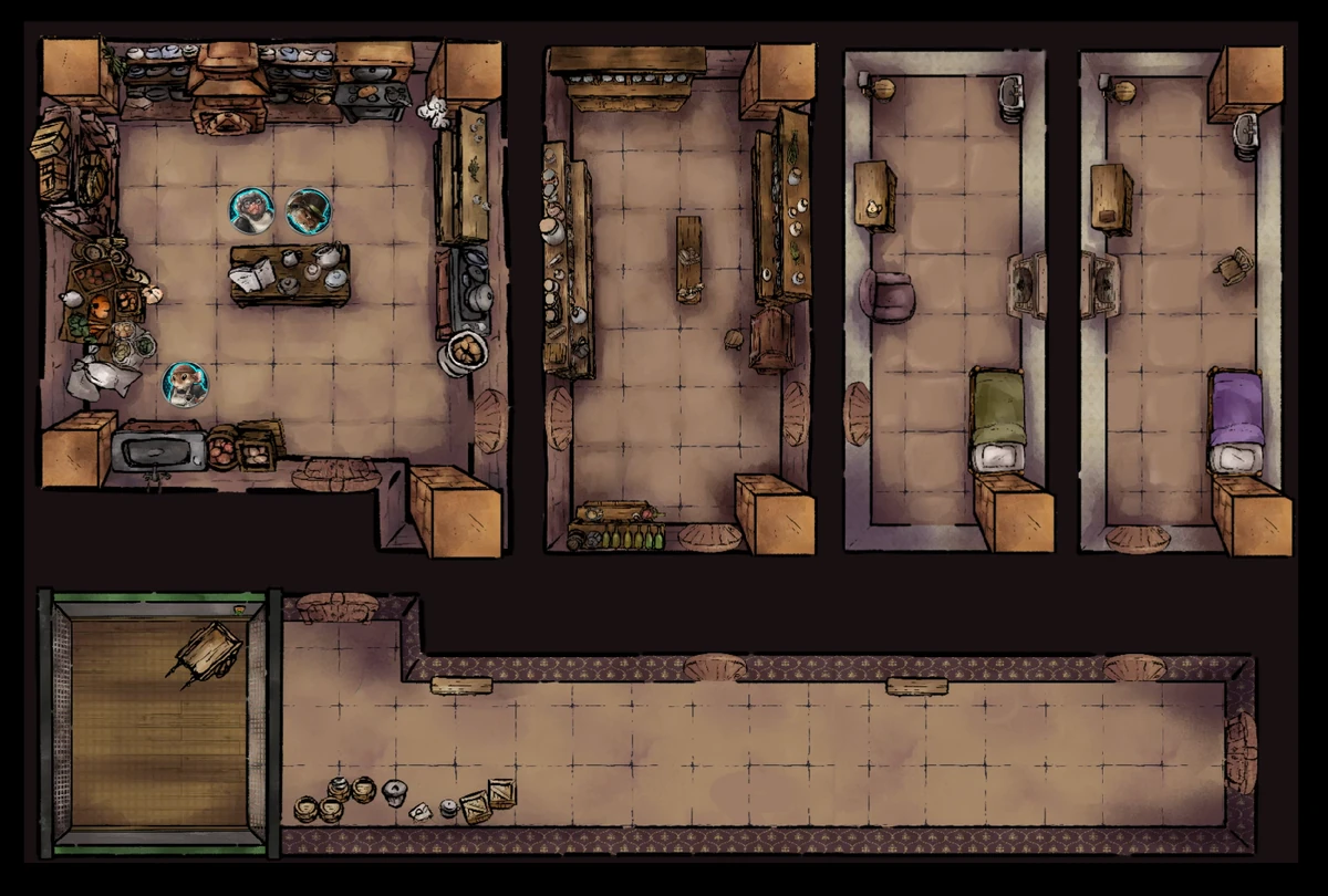 The Servants' Quarters | Dimension 20 Wiki | Fandom