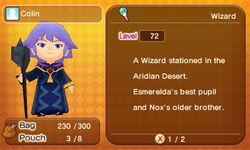 Colin | Fantasy Life Wiki | Fandom