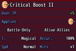 Critical Boost II | Fantasy World Souls Wiki | Fandom