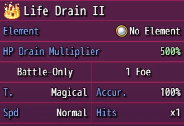 Life Drain II | Fantasy World Souls Wiki | Fandom
