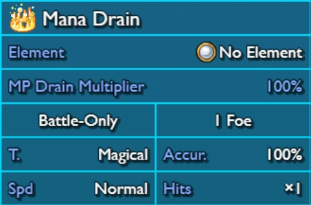 Mana Drain | Fantasy World Souls Wiki | Fandom