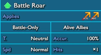 Battle Roar | Fantasy World Souls Wiki | Fandom