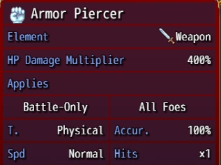 Armor Piercer | Fantasy World Souls Wiki | Fandom