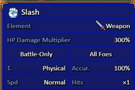 Slash | Fantasy World Souls Wiki | Fandom