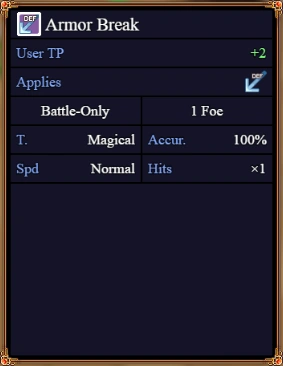 Armor Break | Fantasy World Souls Wiki | Fandom