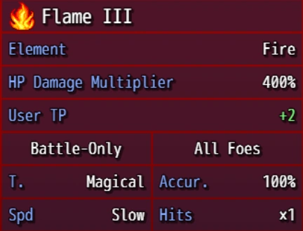 Flame III | Fantasy World Souls Wiki | Fandom