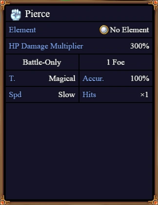 Pierce | Fantasy World Souls Wiki | Fandom