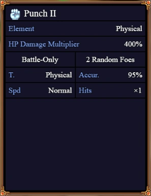 Punch II | Fantasy World Souls Wiki | Fandom