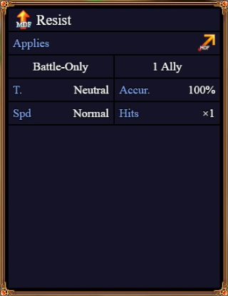 Resist | Fantasy World Souls Wiki | Fandom