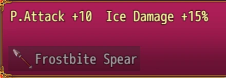Frostbite Spear | Fantasy World Souls Wiki | Fandom